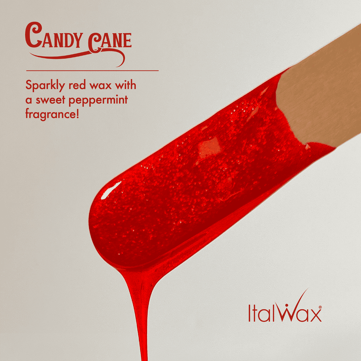 Italwax Candy Cane Film Wax – Limited Edition Christmas Wax – Suzanne Egan