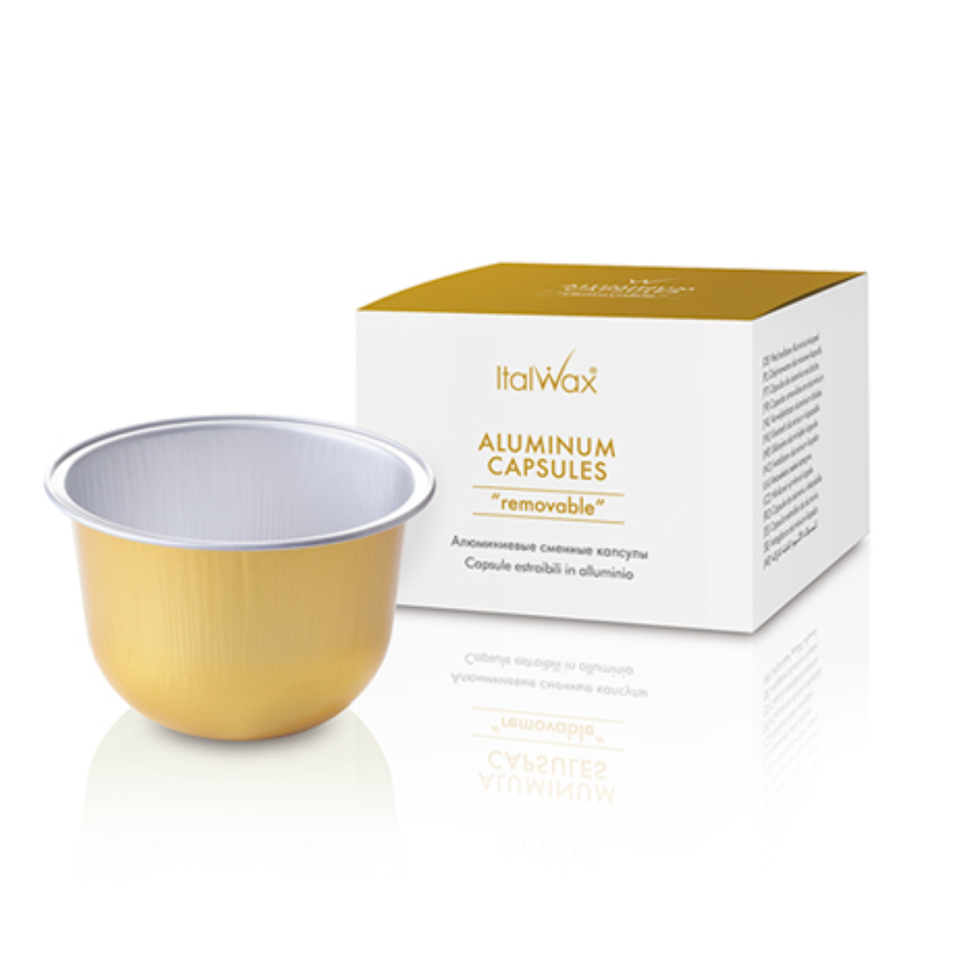 Italwax Wax Inserts for Glowax Pot/ Removable Aluminium Capsules ...